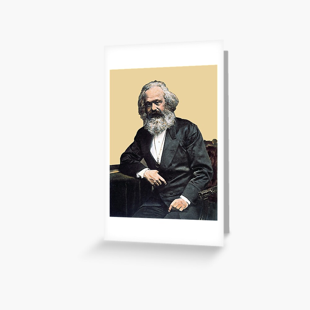 "Karl Marx Colorized Portrait - Marxist, Socialist, Philosopher ...
