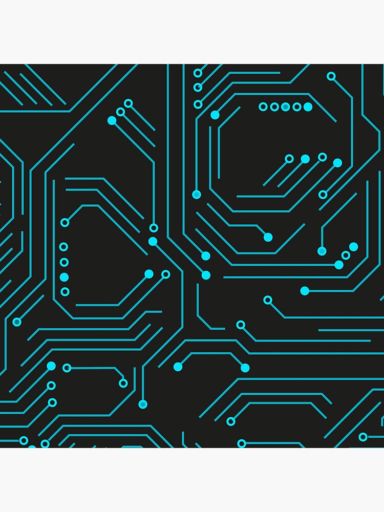 "PCB Routing" Sticker for Sale by bbalint | Redbubble