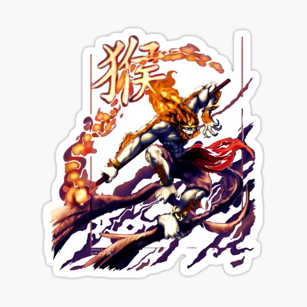 Sun Wukong Stickers | Redbubble