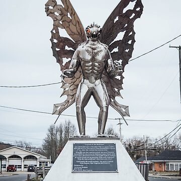 "Mothman Statue" Poster for Sale by Kaitlyn B | Redbubble
