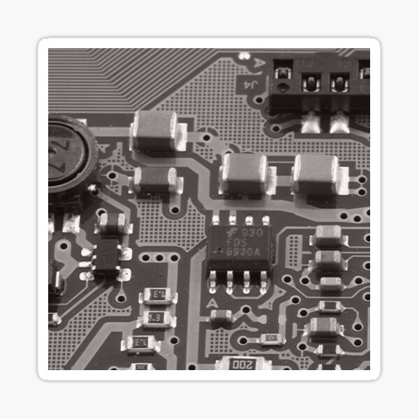 "Printed Circuit Board" Sticker for Sale by bbalint | Redbubble