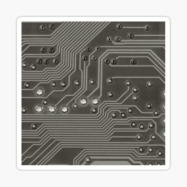 Printed Circuit Board Routing Sticker By Bbalint Redbubble 8846