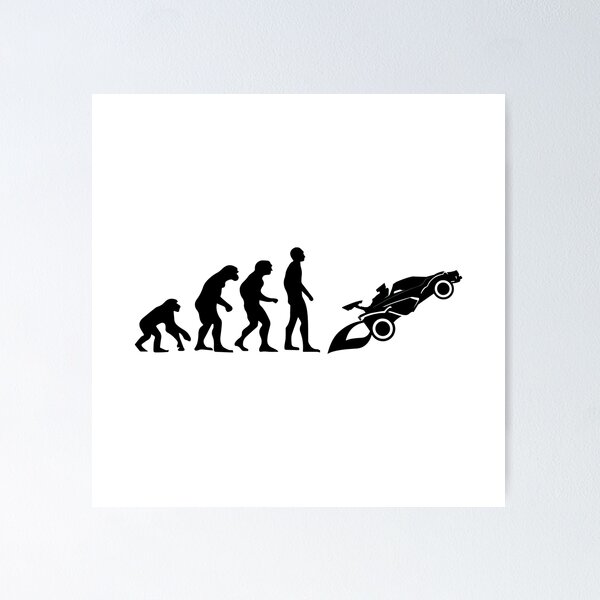 "Evolution of Human " Poster for Sale by Rlcdecals | Redbubble