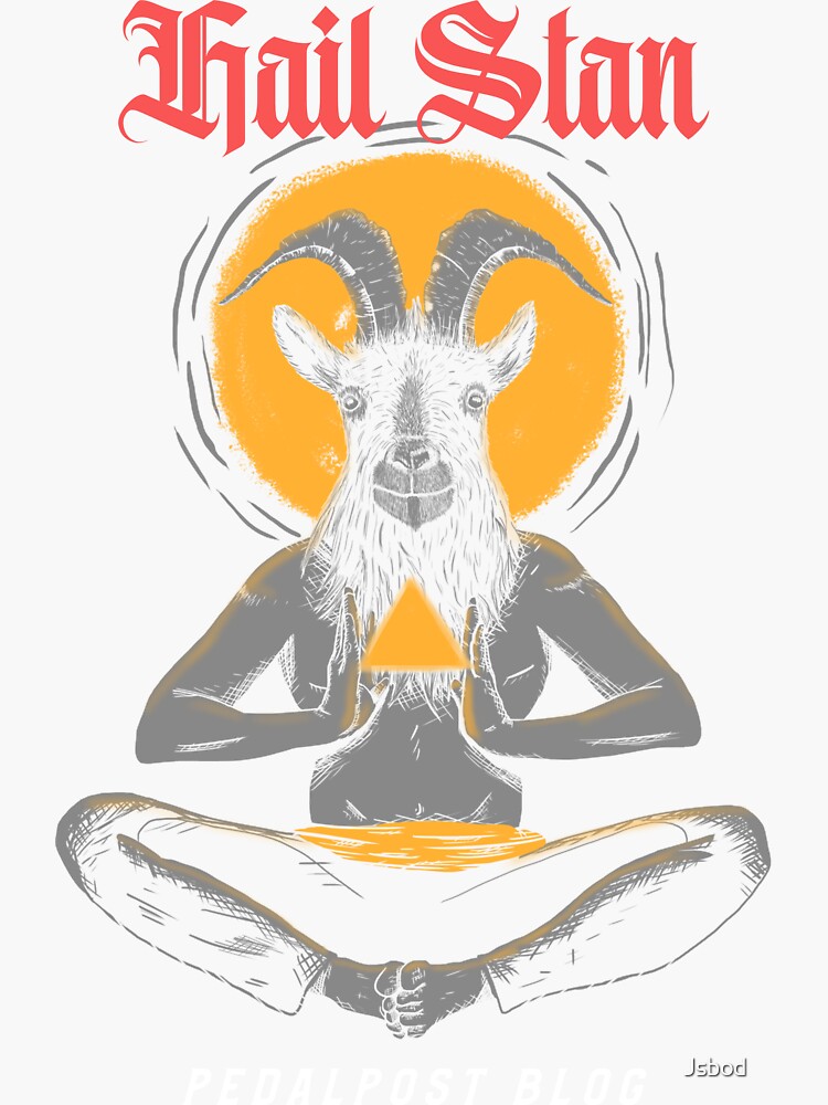 "Hail Stan" Sticker for Sale by Jsbod | Redbubble