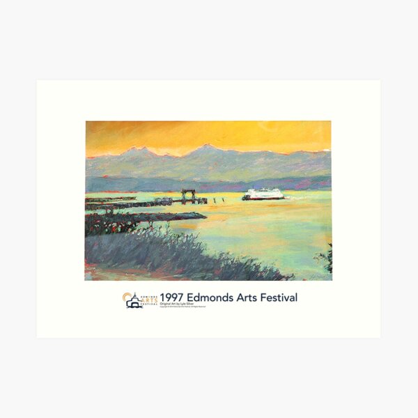 "1997 Edmonds Arts Festival Poster, Print, or Art Board" Art Print for ...