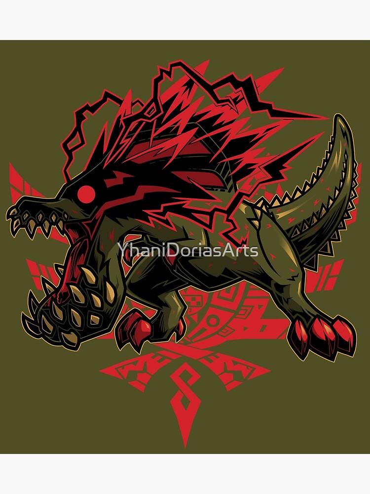 "Deviljho | Monster Hunter" Poster by YhaniDoriasArts | Redbubble