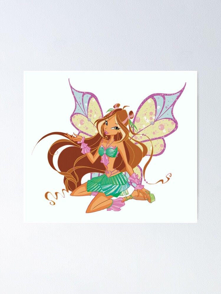 Poster for Sale mit "Flora Sophix Winx Club" von milkyplanet | Redbubble