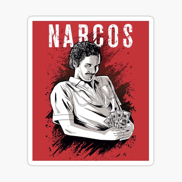 "NARCO" Sticker by benmahboob | Redbubble