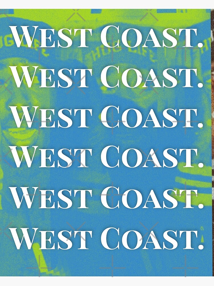 "Tupac West Coast Rap" Poster for Sale by ree-ree-reee | Redbubble