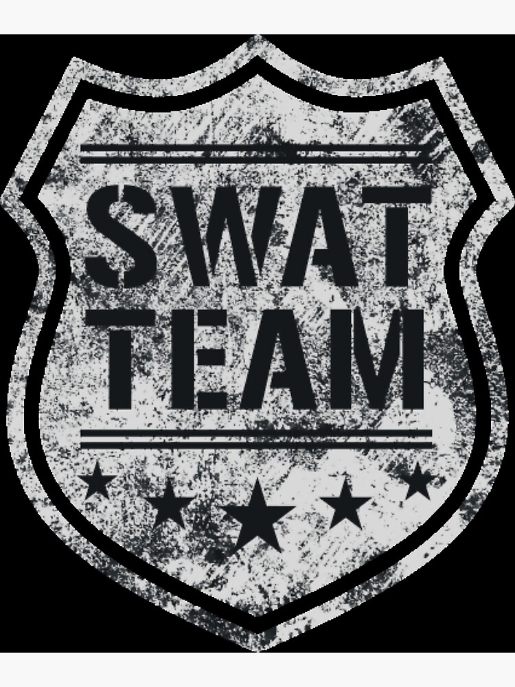 "SWAT Team Shield " Poster for Sale by Rhome2001 | Redbubble