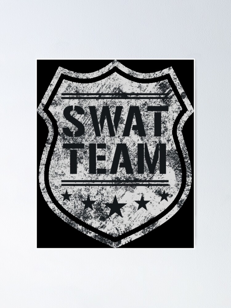 Póster «Escudo del equipo SWAT» de Rhome2001 | Redbubble