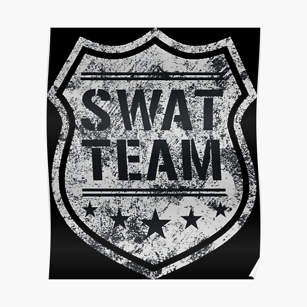Póster «Escudo del equipo SWAT» de Rhome2001 | Redbubble