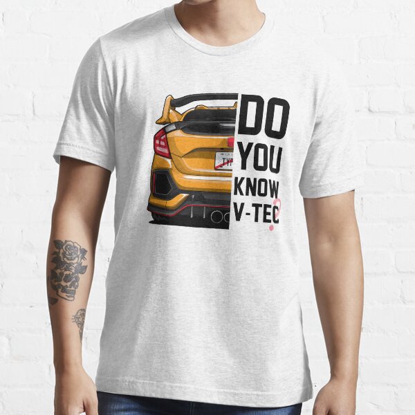"Do you know Vtec? (Orange)" T-shirt for Sale by pjrstudio | Redbubble ...