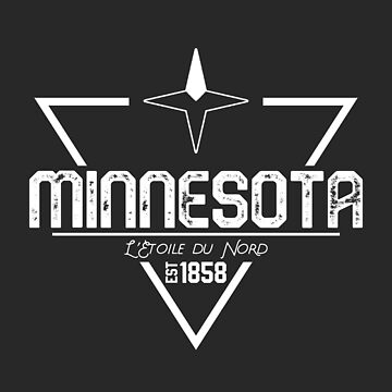 "Minnesota - L'Etoile du Nord" Essential T-Shirt for Sale by ...