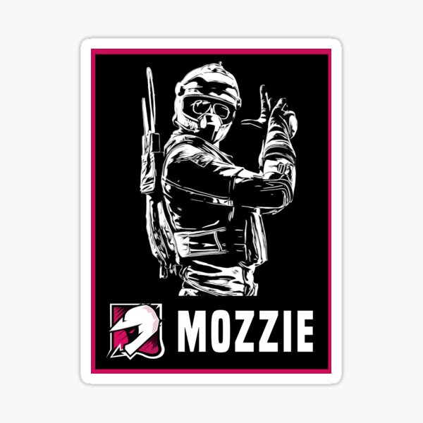 Rainbow Six Siege Mozzie Operator Stickers | Redbubble