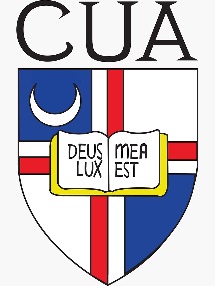 "CUA Logo" Sticker for Sale by hollyregaan | Redbubble