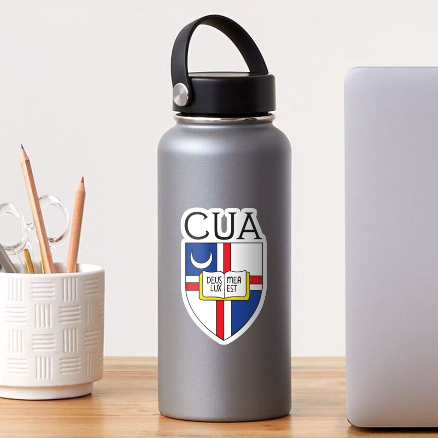"CUA Logo" Sticker for Sale by hollyregaan | Redbubble