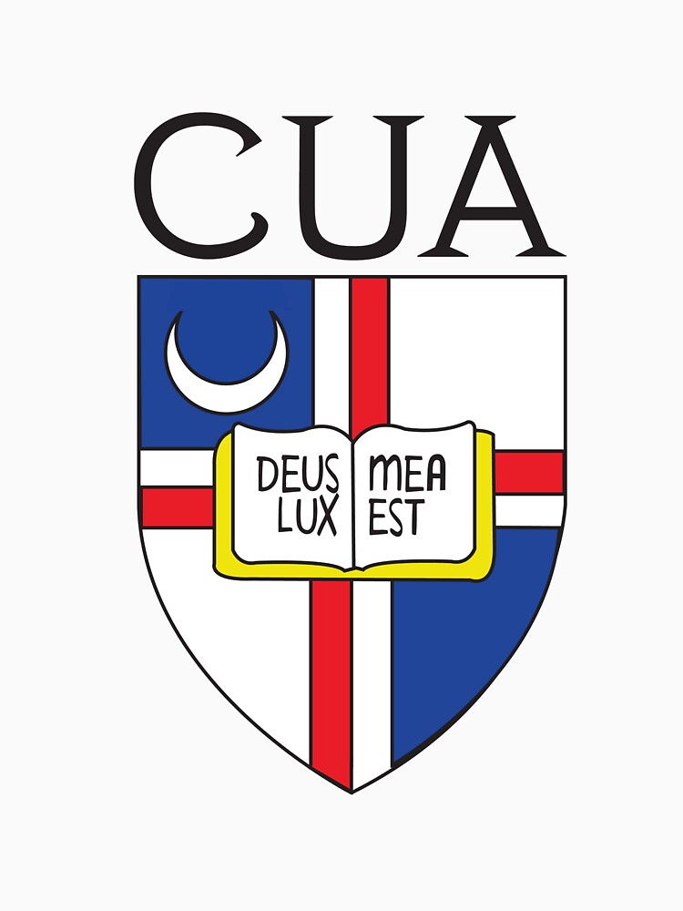 "CUA Logo" T-shirt for Sale by hollyregaan | Redbubble | catholic t ...