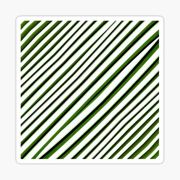 "Diagonal Stripes" Sticker for Sale by DFLCreative | Redbubble