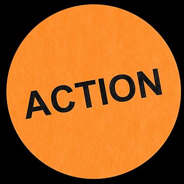 "Retro VHS action" Sticker by morinoon | Redbubble