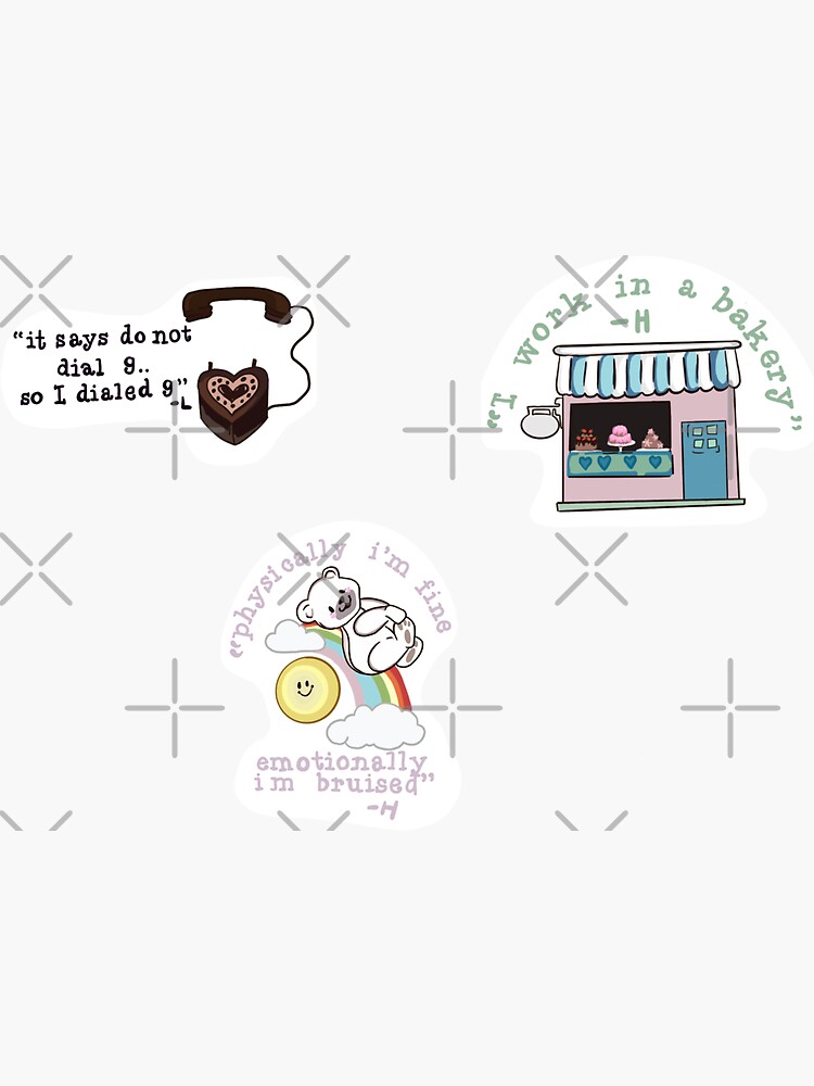 "One Direction Quote Package" Sticker for Sale by crazylady32 | Redbubble