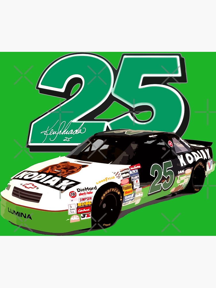 "Ken Schrader #25 " Poster for Sale by FromThe8Tees | Redbubble