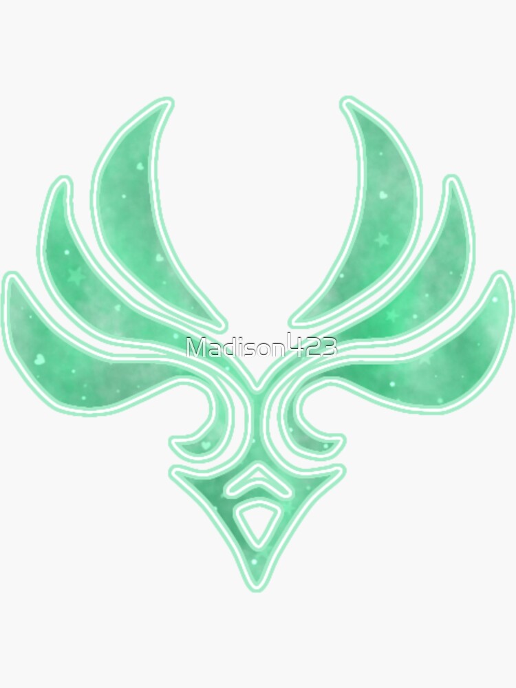 "Pastel Anemo" Sticker by Madison423 | Redbubble