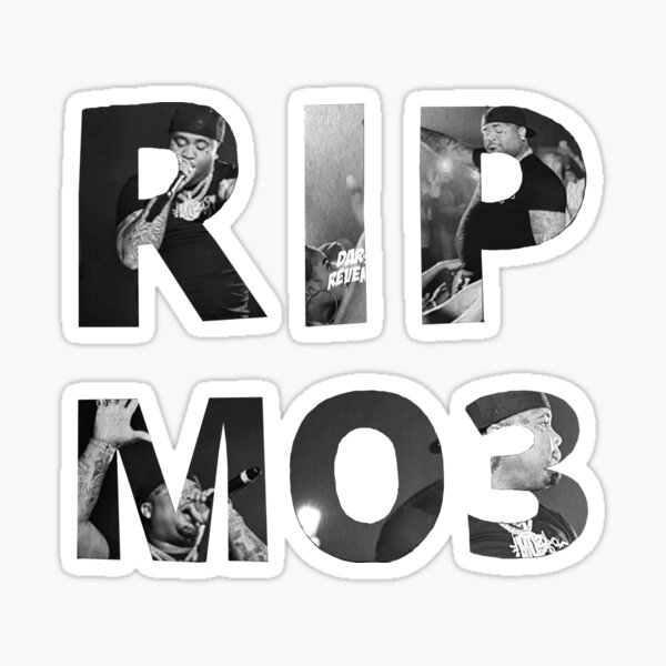 "RIP Mo3 Thanks You For The Memories T-Shirt" Sticker for Sale by ...
