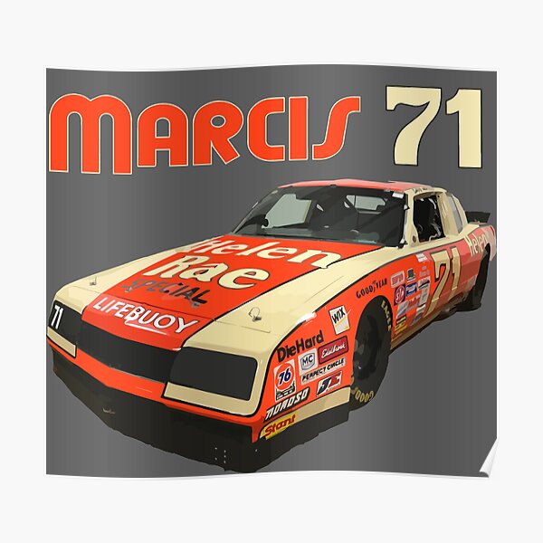 "Dave Marcis 1987 " Poster for Sale by FromThe8Tees | Redbubble
