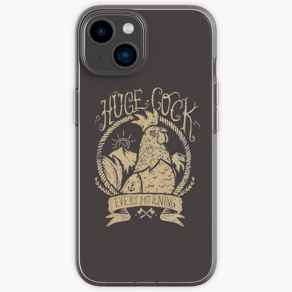 "Huge Cock" iPhone Case for Sale by mikekoubou | Redbubble