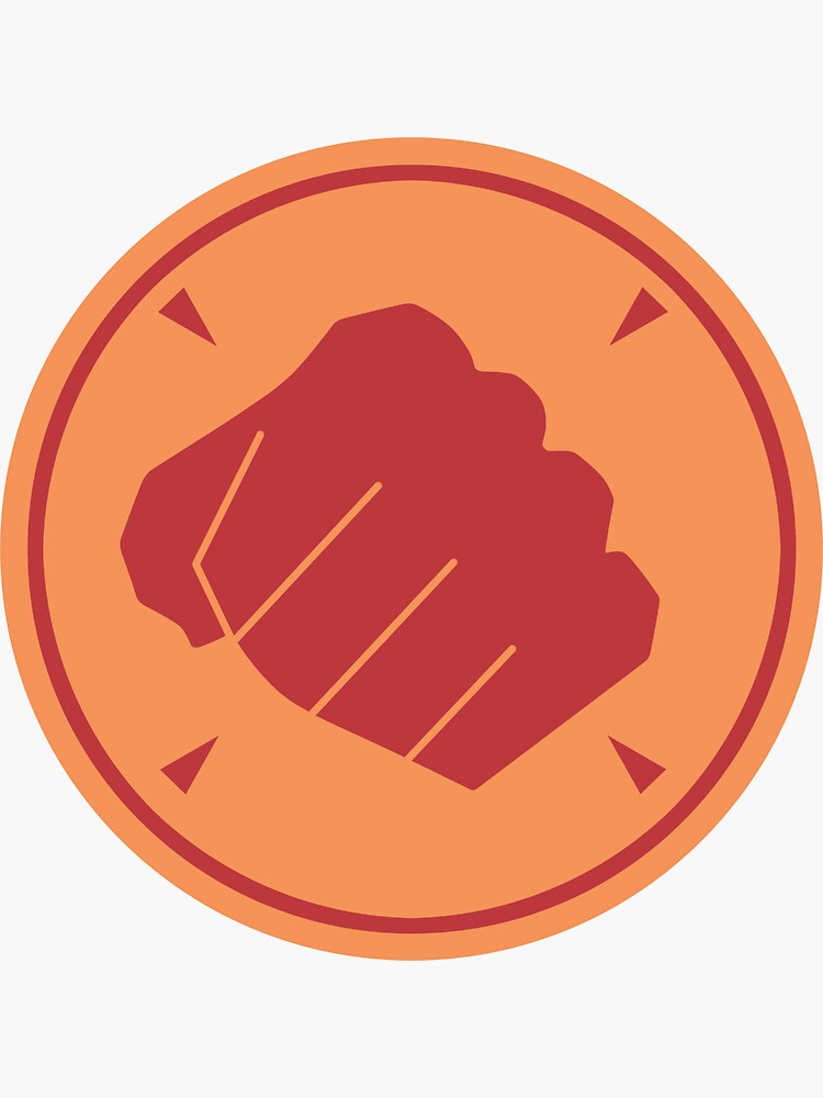 "Team Fortress 2 Red Heavy Class Icon" Sticker for Sale by ...