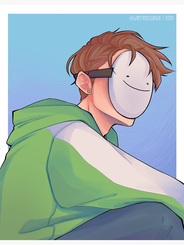 "Dream Minecraft " Poster for Sale by wintrdelunar | Redbubble