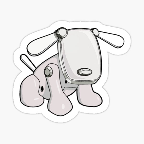 "idog (white)" Sticker for Sale by Otterpopblood- | Redbubble