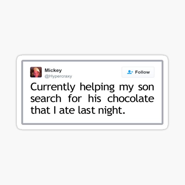 "funny twitter meme" Sticker for Sale by teostickers | Redbubble