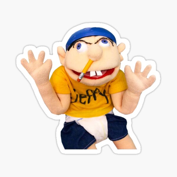 "BEST SELLER - SML Jeffy Merchandise" Sticker for Sale by TemirtauaMoon ...