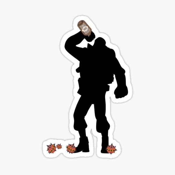 "RED - Demoman" Sticker by Technologiic | Redbubble