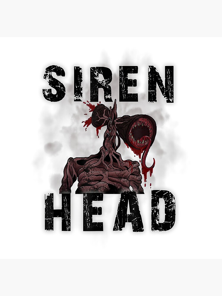 "Siren head" Poster by Jeronimovila | Redbubble