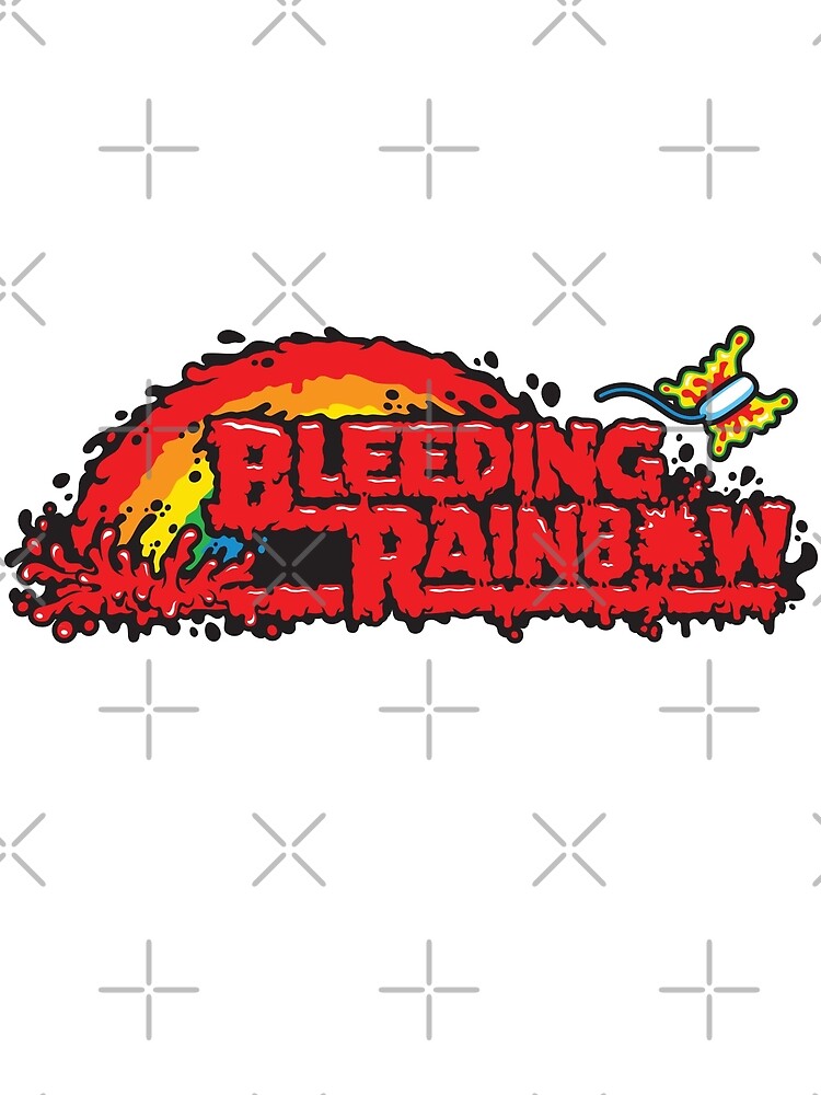 "Bleeding Rainbow" by harebrained | Redbubble