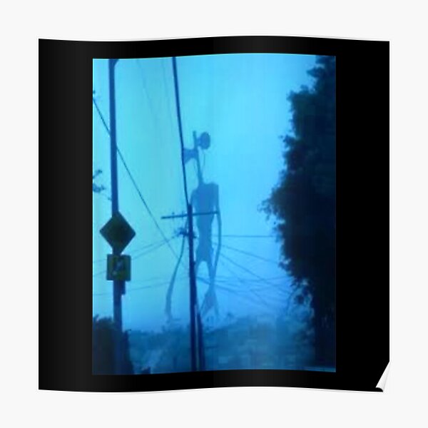 "Siren Head sirenhead creepypasta horror" Poster by Jeronimovila ...