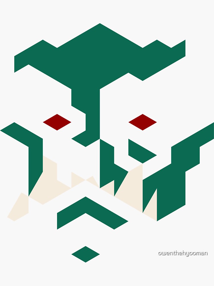 "Ork" Sticker by owenthehyooman | Redbubble