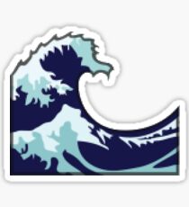 Wave Emoji: Sticker | Redbubble