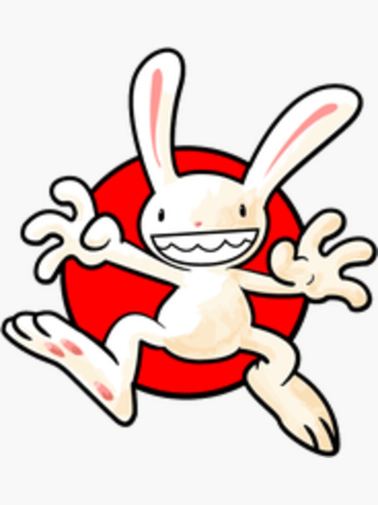 "Sam and Max" Sticker for Sale by Makaveli77 | Redbubble