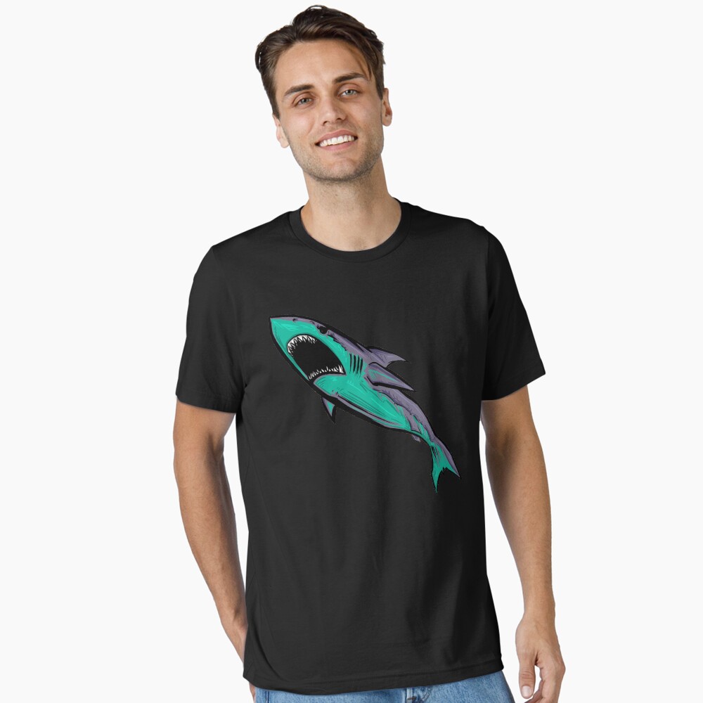 "Megalodon" Sticker for Sale by Tiduk | Redbubble