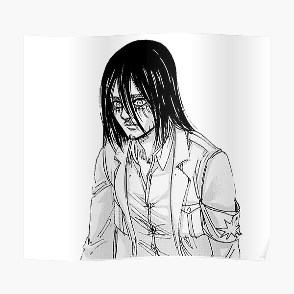 "Attack on Titan - Eren Yeager - " Poster for Sale by ZangoDesign ...