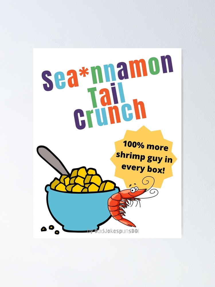 "Sea * nnamon Tail Crunch Shrimp Guy! - Parodie Zimt Toast Crunch ...