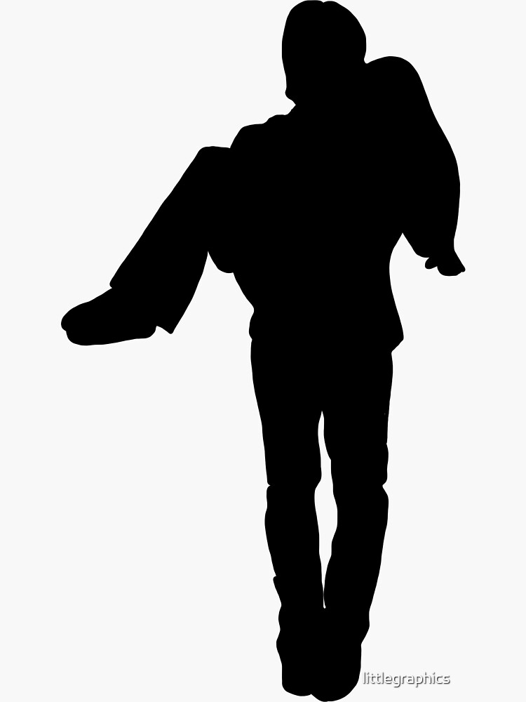 "Delena" Sticker by littlegraphics | Redbubble