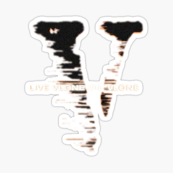 "vlone" Sticker by Stka7 | Redbubble