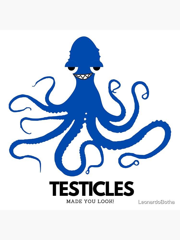 "Testicles" Sticker for Sale by LeonardoBotha | Redbubble