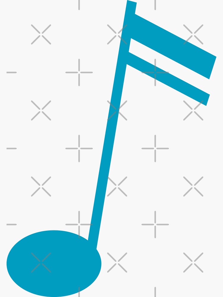 "music node" Sticker for Sale by kimtangdesign | Redbubble