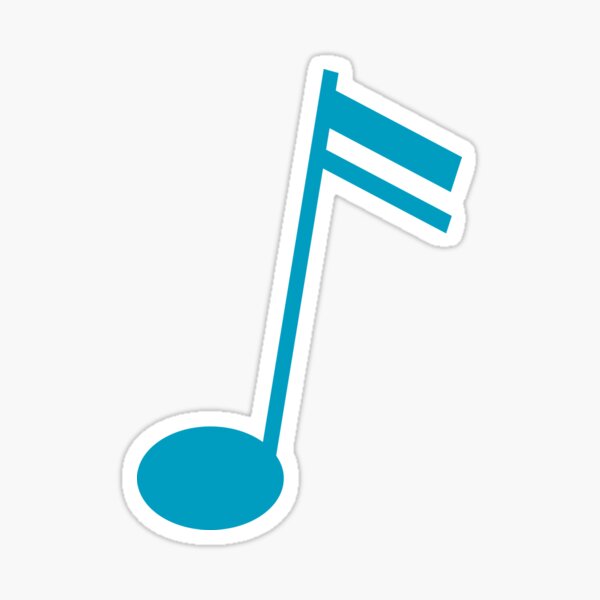 "music node" Sticker for Sale by kimtangdesign | Redbubble